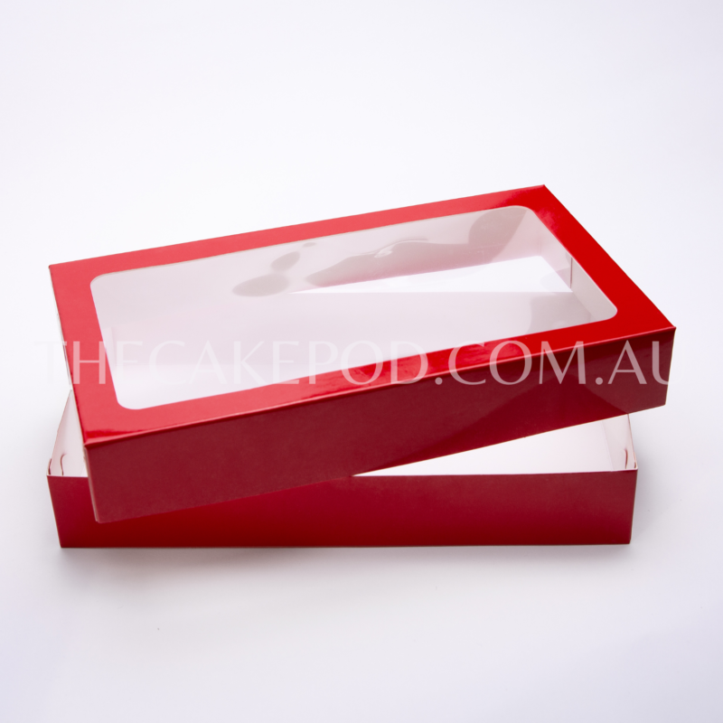 Cookie Boxes Gloss Red Wholesale Bulk price Australia