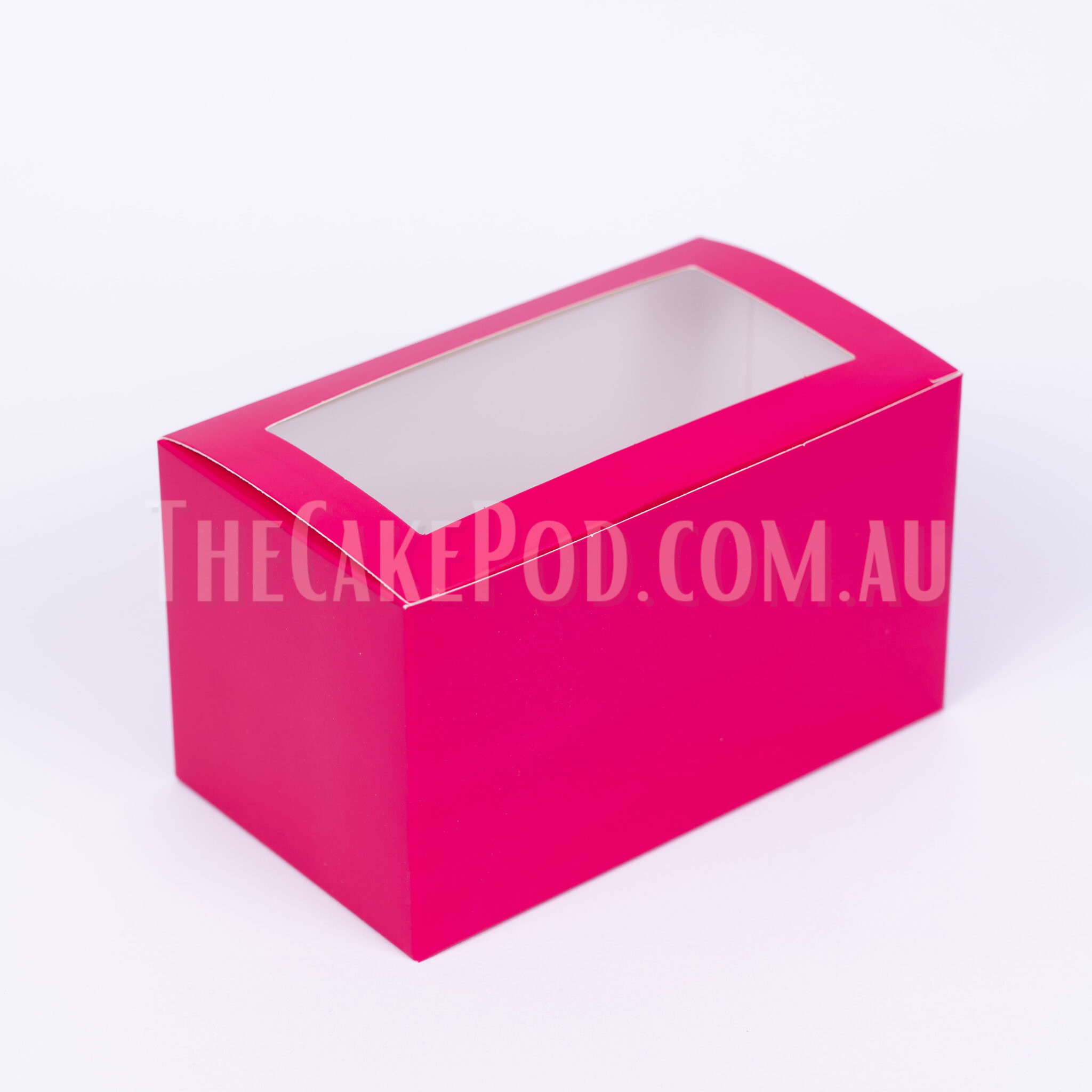 Cupcake Boxes Hot Pink Milk Carton The Cake Pod Wholesale