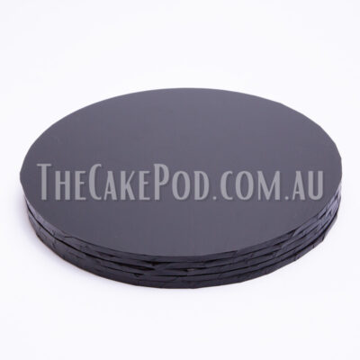 Masonite Round Black Cake Boards 5mm & 6mm thick Wholesale