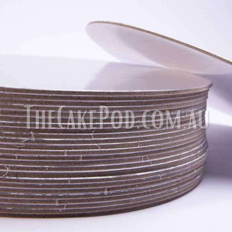 Cardboard Round Silver Cake Boards Wholesale – 25 Pack Bulk
