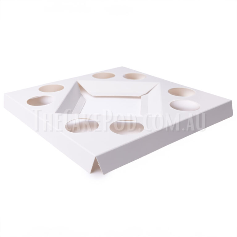 Bento box insert for 8 mini cupcakes and 5 inch Bento cake