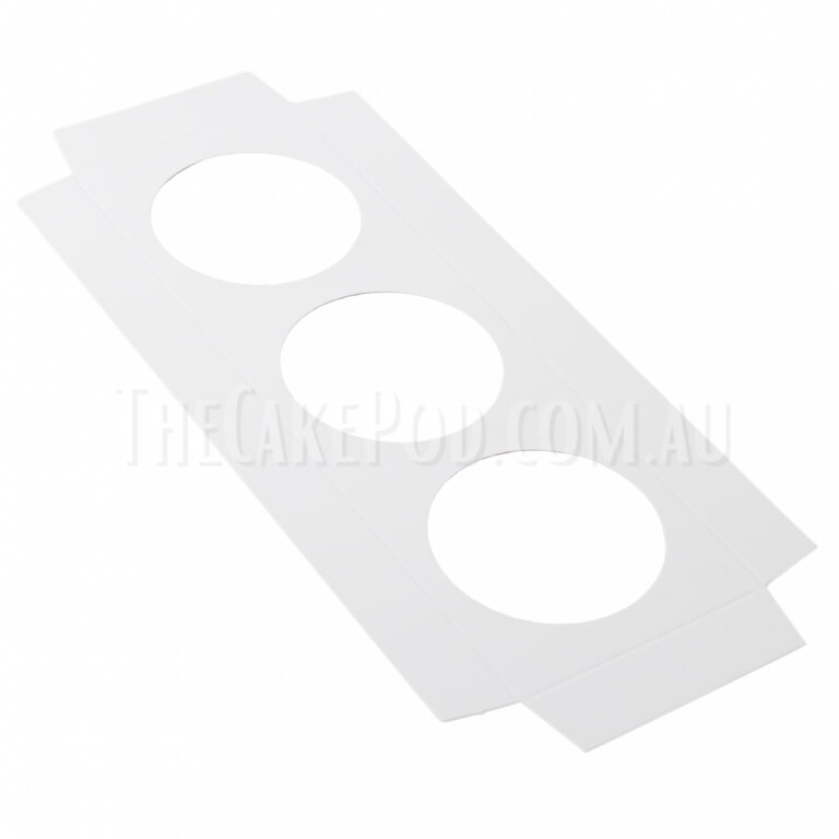 Bento box insert for 3 standard-size cupcakes