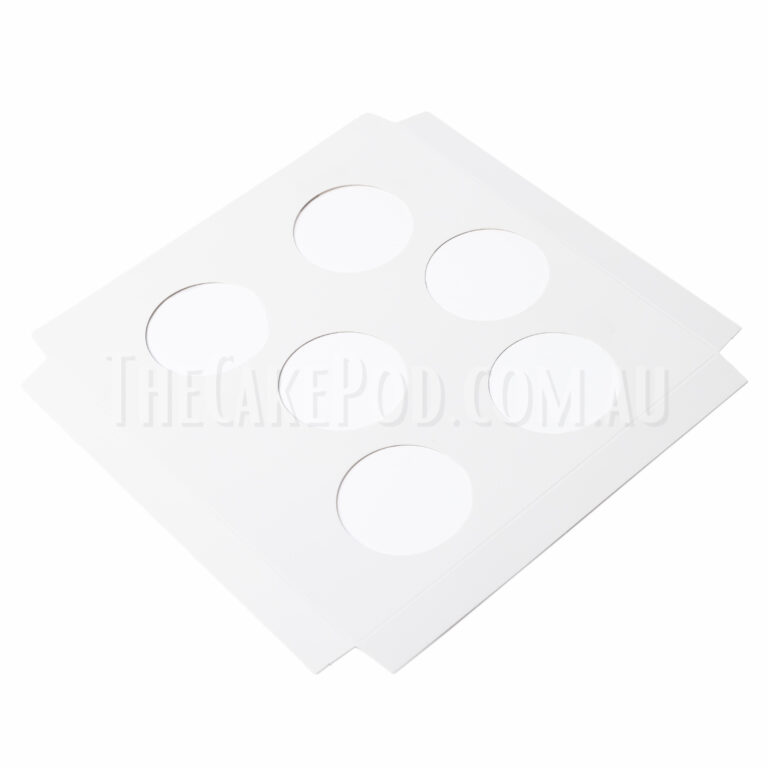 Bento box insert for 6 standard size cupcakes wholesale