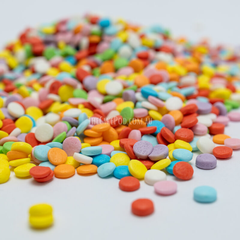 Confetti Drops By The Cake Pod. Sparkly, edible sprinkles!